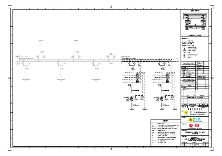 Psa-402-Ele-dwg-0001 - Electrical 150 KV Extension Switchyard Single ...