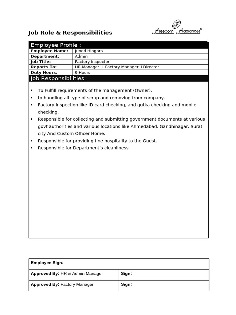 Juned Hingora Admin | PDF