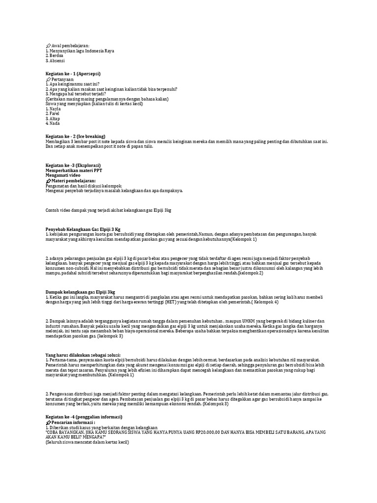 Naskah Skenario Ukin Siswa | PDF