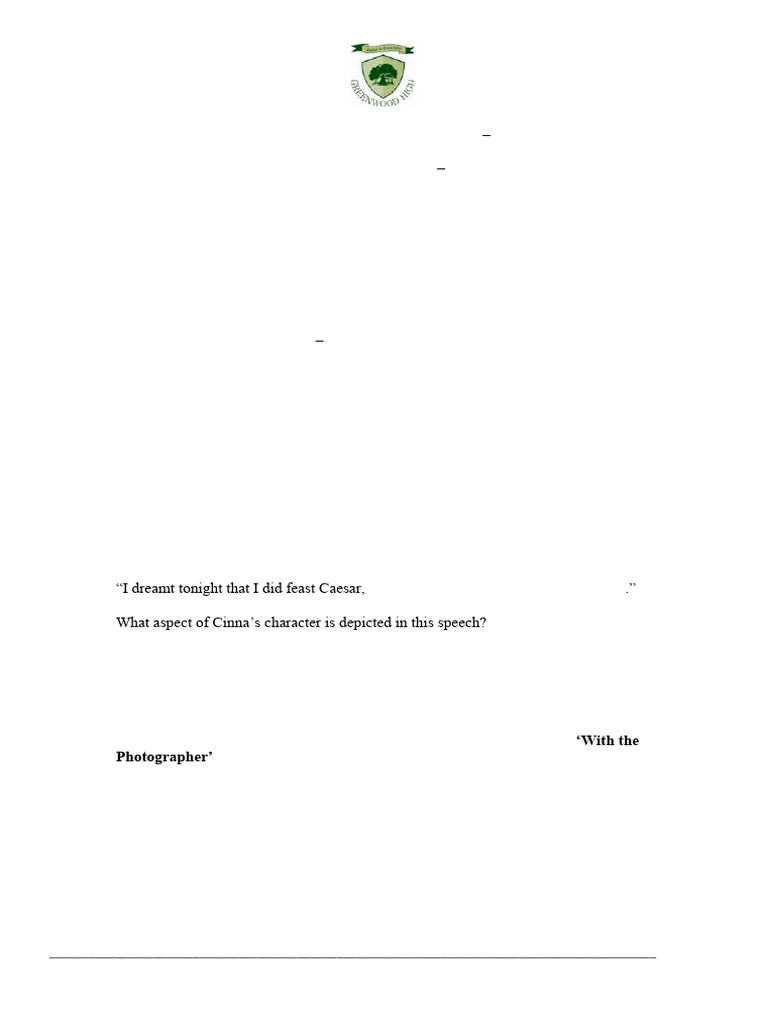 Gr10 QP Term1 1lit in English (2024-25) | PDF