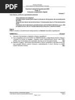 D Competente Digitale 2024 Fisa A Var Model | PDF