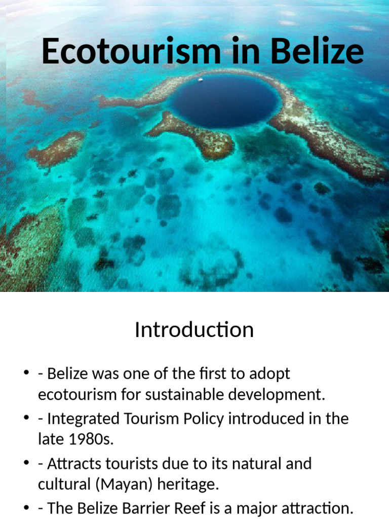 Ecotourism Challenges in Belize | PDF