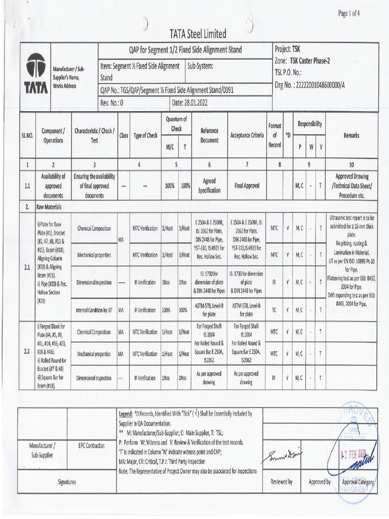 TGS-QAP-Segment 1-2 Fixed Side Alignment Stand-0091 | PDF