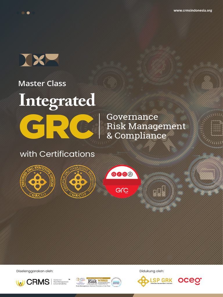 Master Class GRC Terintegrasi 2023 | PDF