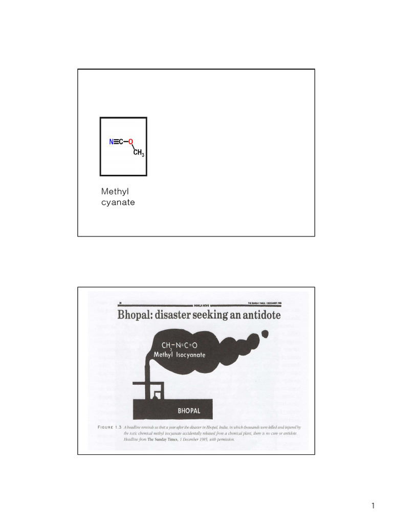 Methyl Cyanate | PDF