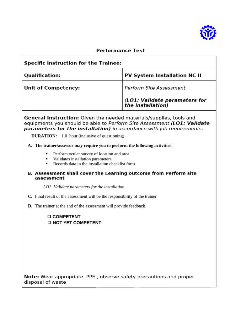 Site Assessment for PV Installation | PDF
