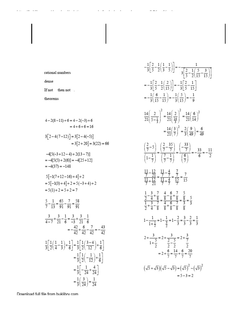 Solutions Manual of Calculus by Varberg Purcell 9th Edition | PDF ...