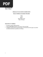 CRE Form 2 Comprehensive Notes | PDF | Book Of Genesis | The Exodus
