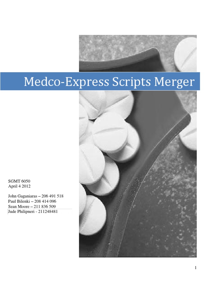 Medco Express FINAL | PDF | Mergers And Acquisitions | Valuation (Finance)