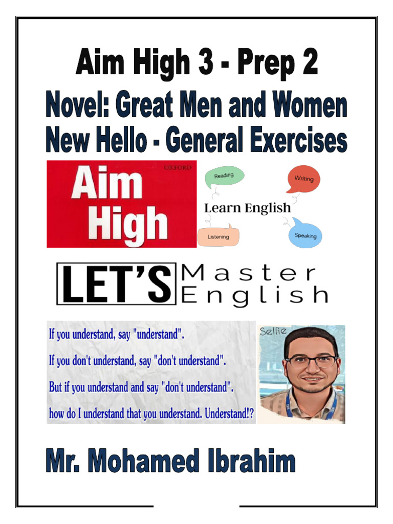 7 - Aim - High - 3 - Novel - New - Hello - Prep - الصف - الثانى ...