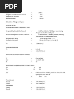 Wind Load Calculation per IS 875 Part 3 | PDF | Structural Load ...