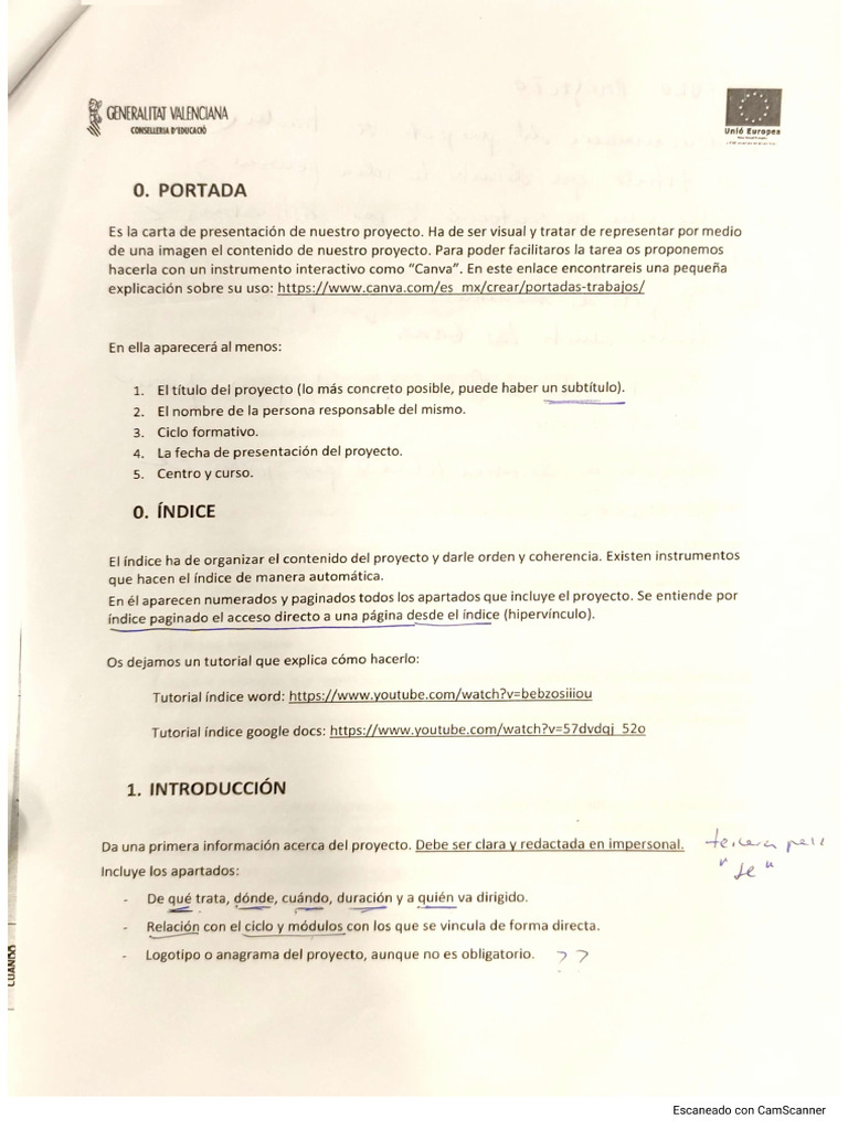 Guia de Proyecto | PDF