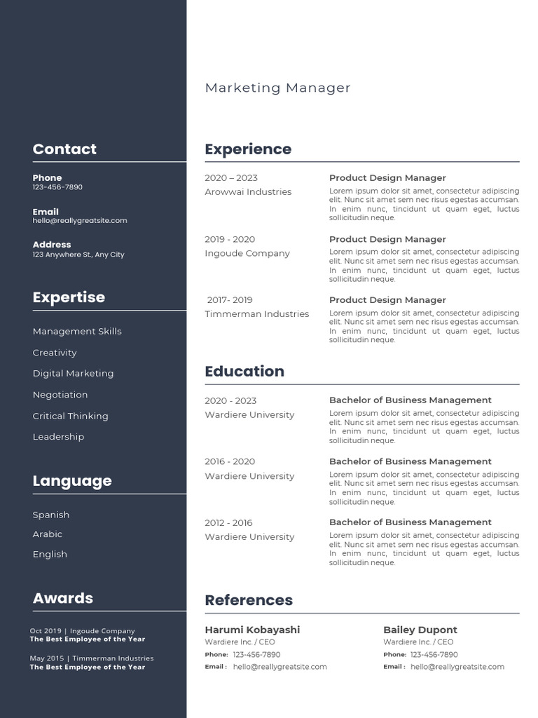 Wardiere University Contact Information | PDF