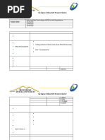 Yellow Belt Capstone Project | PDF | Six Sigma | Business Process