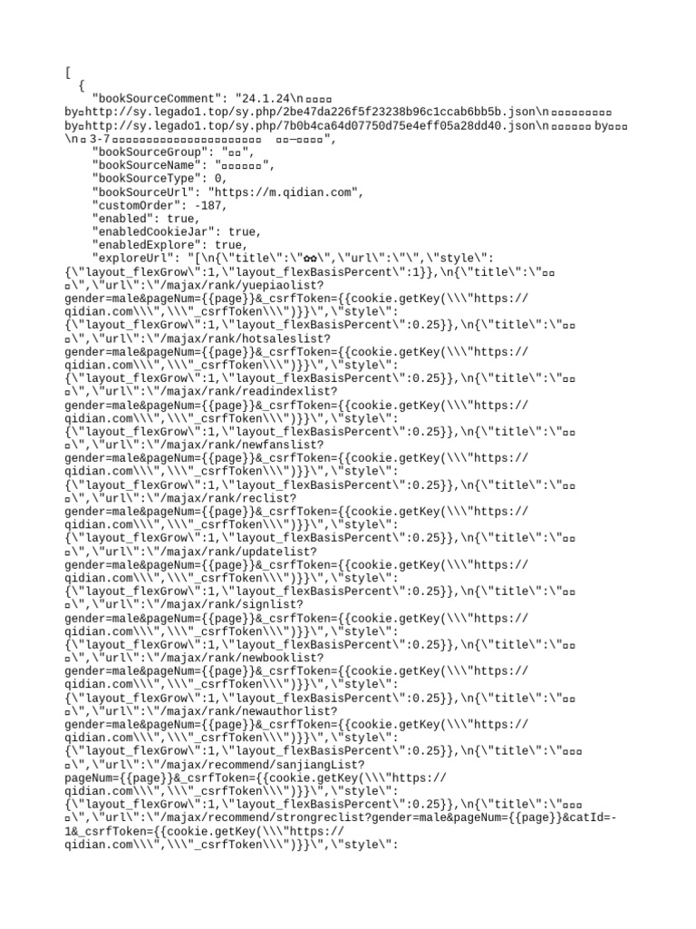 40书源 | PDF | Hypertext Transfer Protocol | Networking Standards
