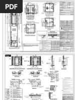 OTIS LFT Layout Drawing | PDF | Elevator | Door