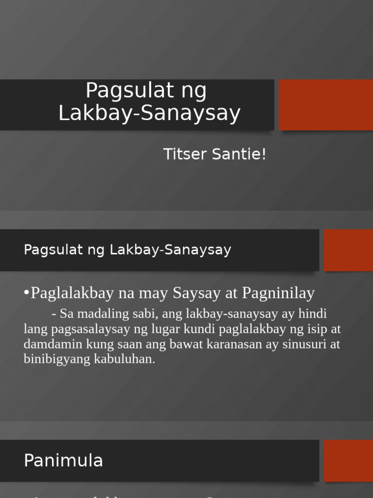 Paksa-7-Pagsulat NG Lakbay Sanaysay | PDF
