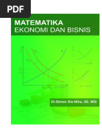 Modul Matematika Ekonomi Dan Bisnis | PDF