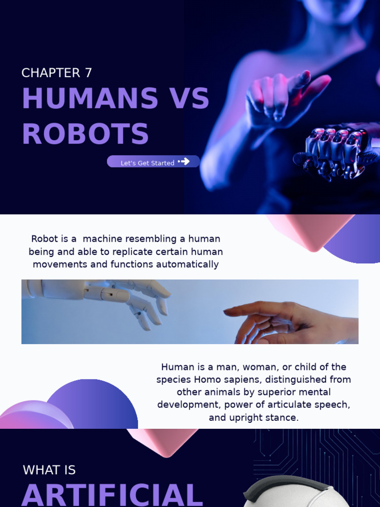 CHAP 7 - Humans Vs Robots | PDF | Artificial Intelligence ...