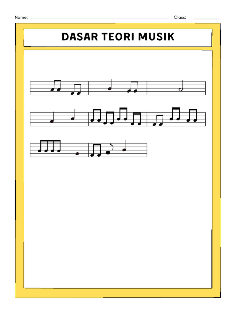 Tugas Dasar Teori Musik Xi - 20250901 - 121519 - 0000 | PDF