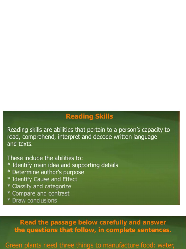 Reading Grade 5 7nov | PDF