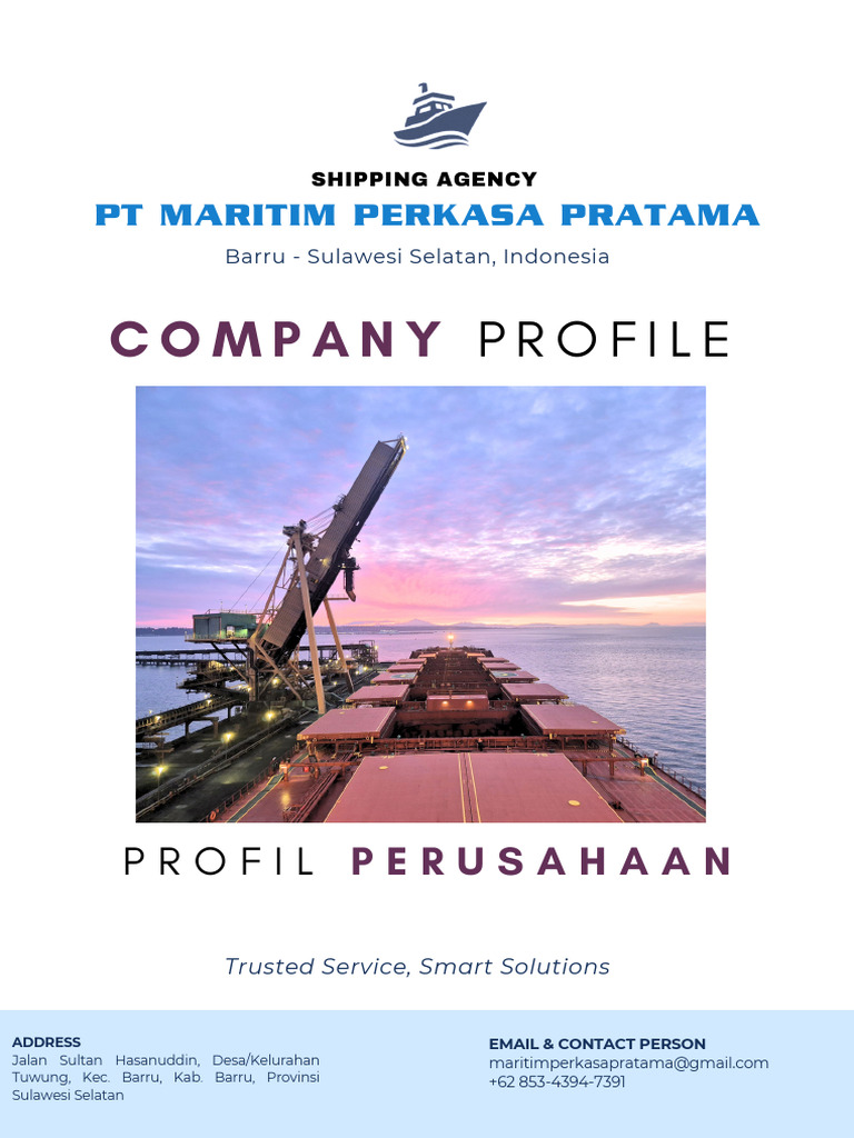 Profil PT Maritim Perkasa Pratama | PDF