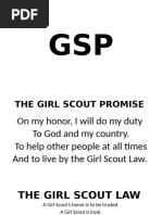 GSP Orientation | PDF