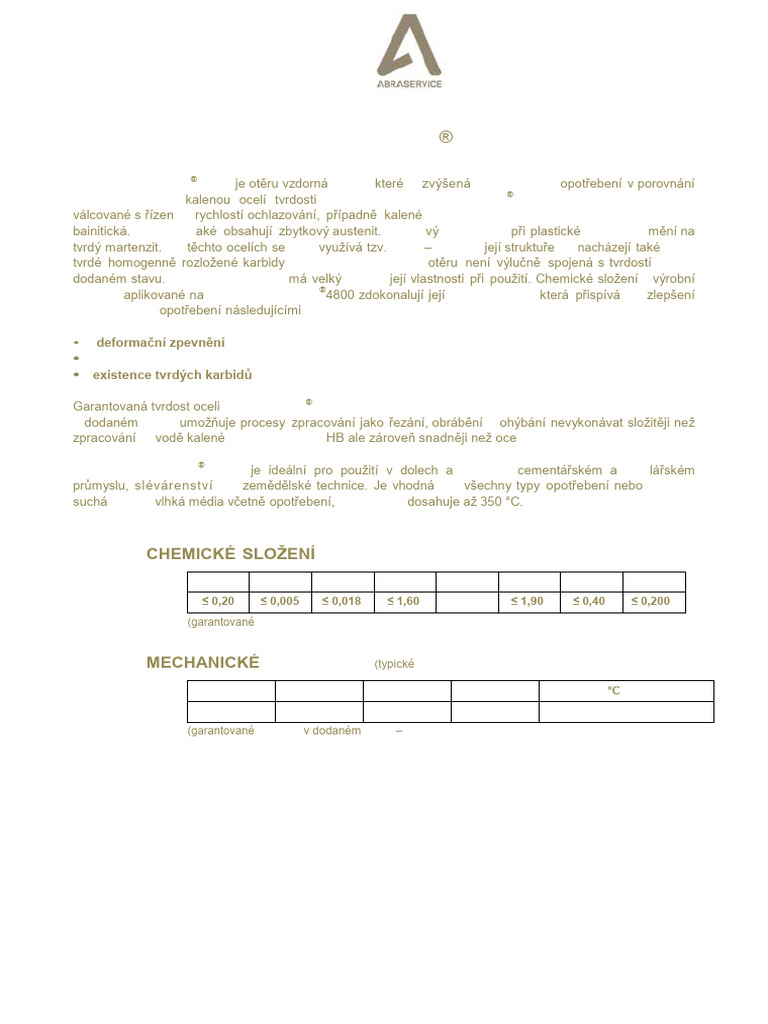 Creusabro 4800 | PDF