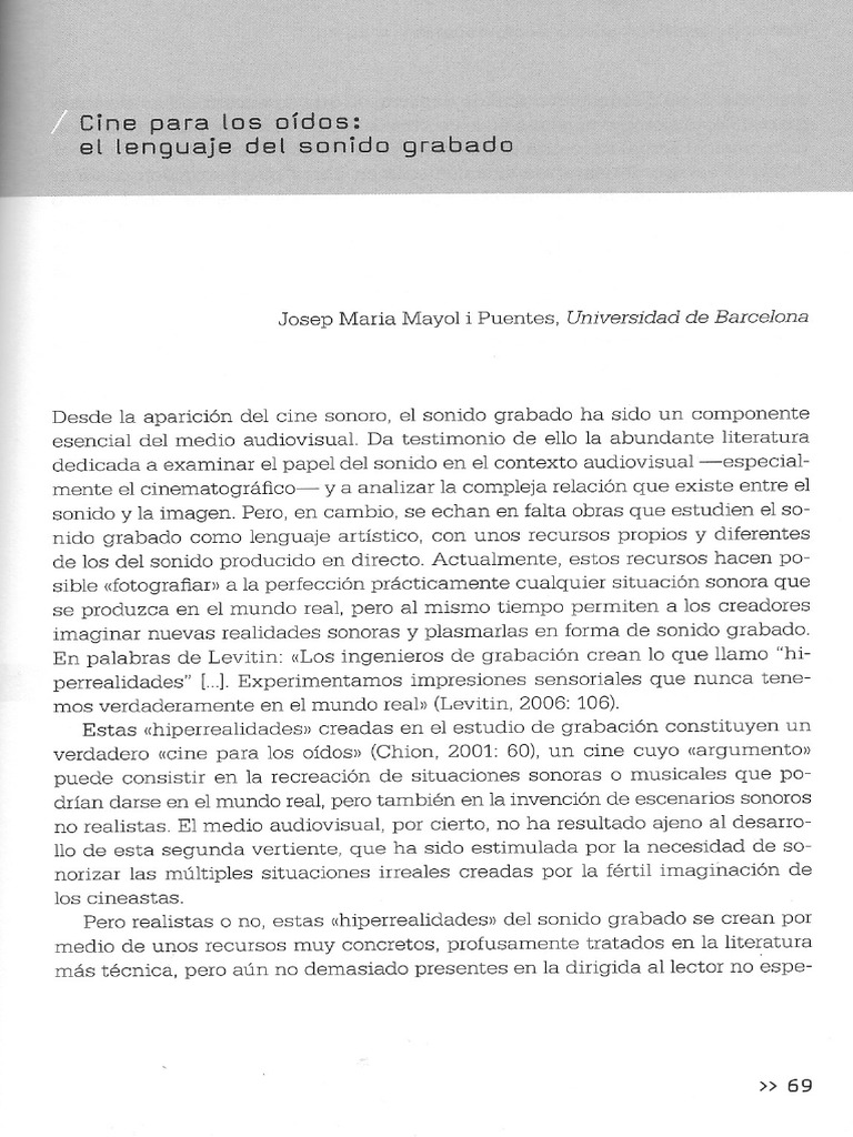 Mayol y Puentes | PDF