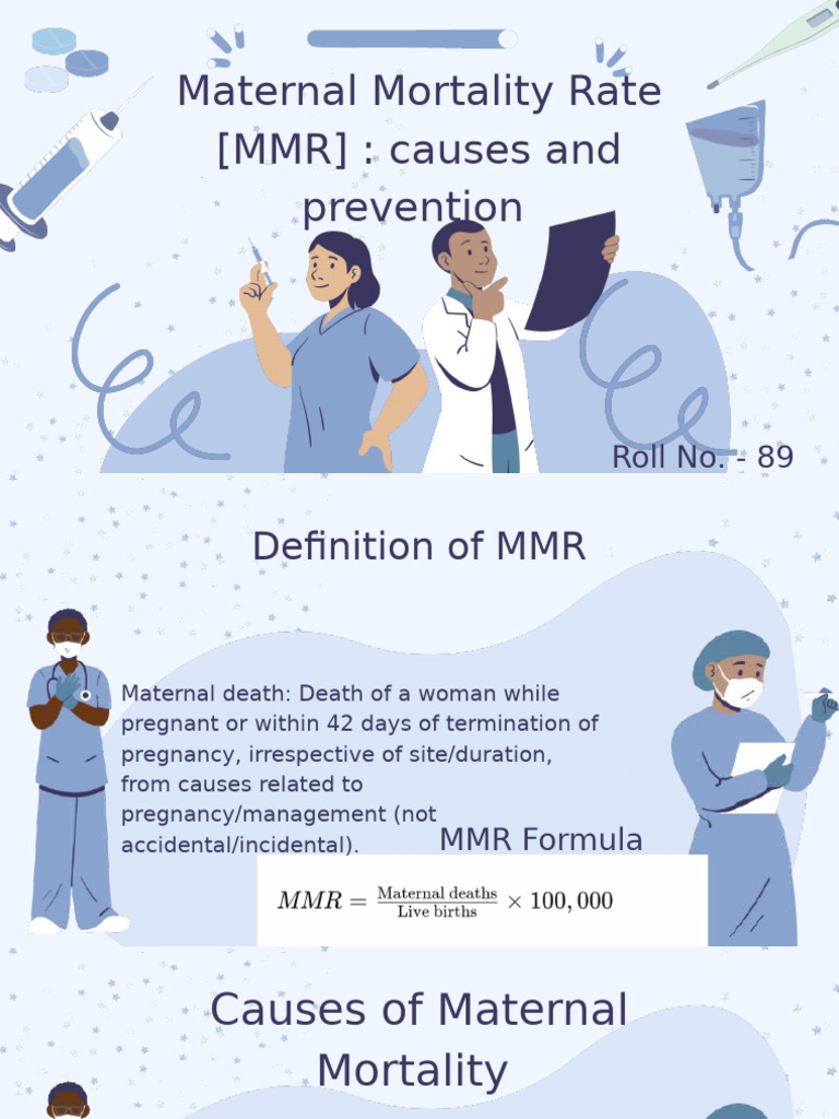 Maternal Mortality Rate (MMR) Causes and Prevention - 20250819 - 161749 ...