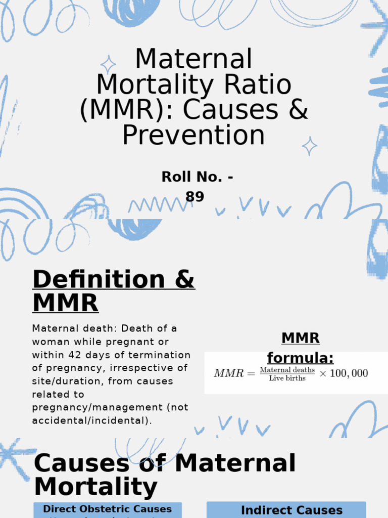 Maternal Mortality: Causes and Prevention | PDF | Maternal Death ...