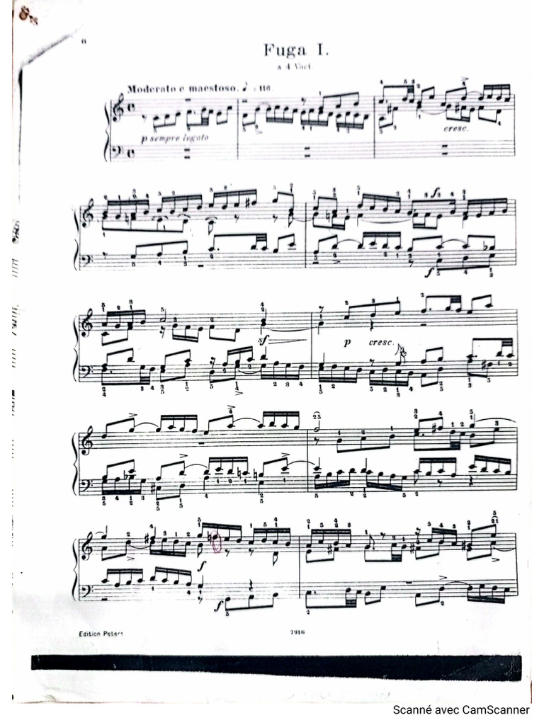 Fugue I | PDF