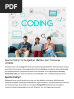 Belajar Dasar Dasar Coding Lengkap | PDF