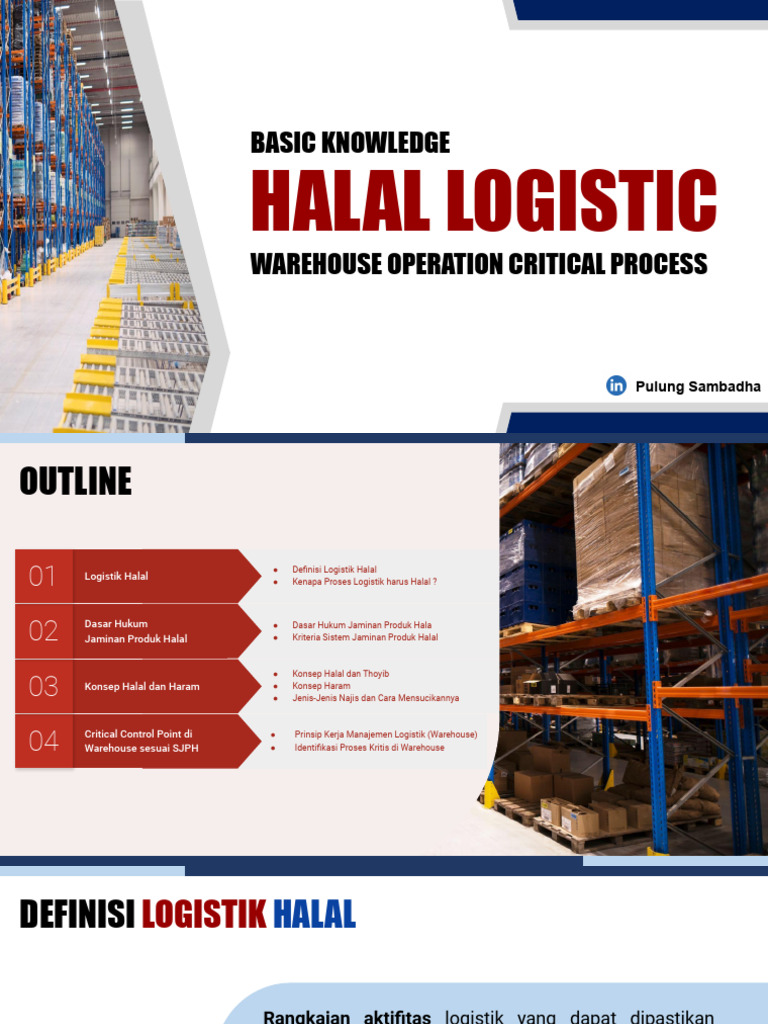 Proses Logistik Halal di Warehouse | PDF