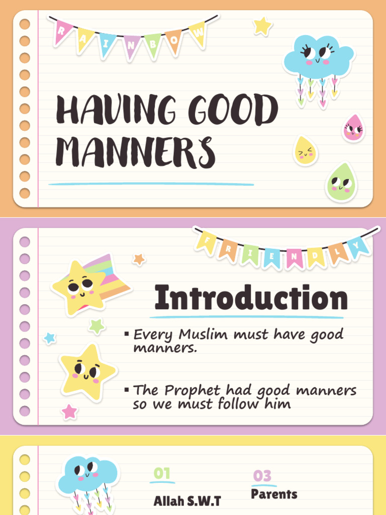 Importance of Good Manners in Islam | PDF