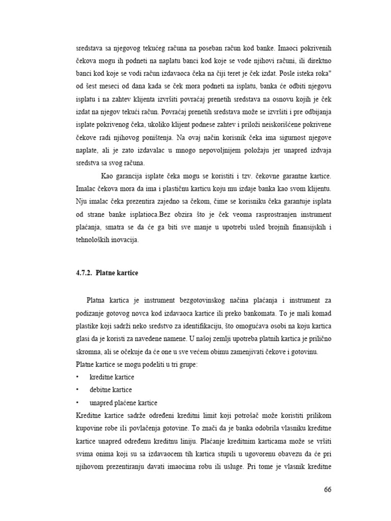 Platni Promet 5 Deo | PDF