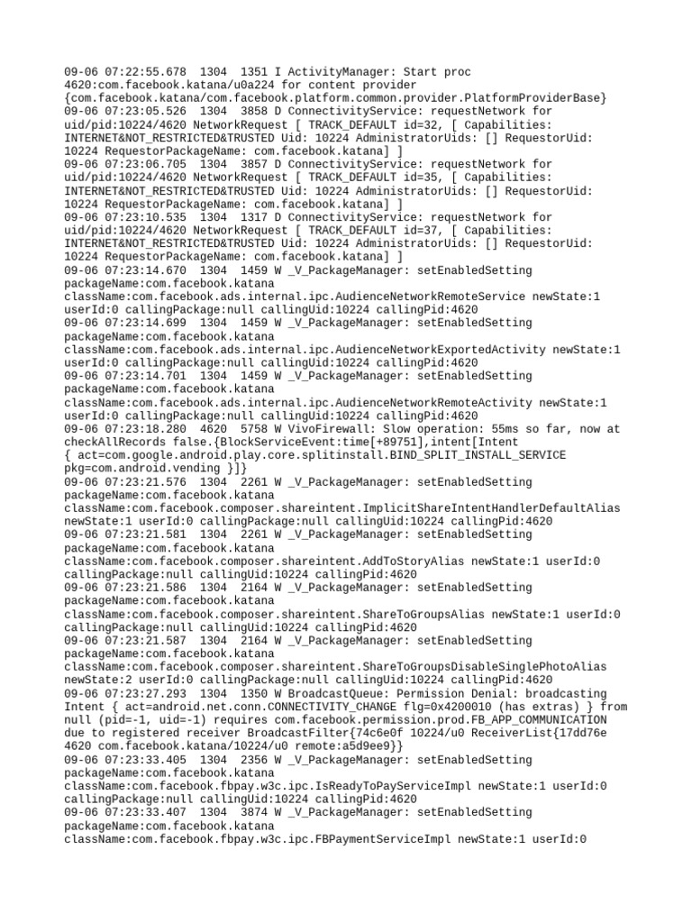 Log | PDF | System Software | Software