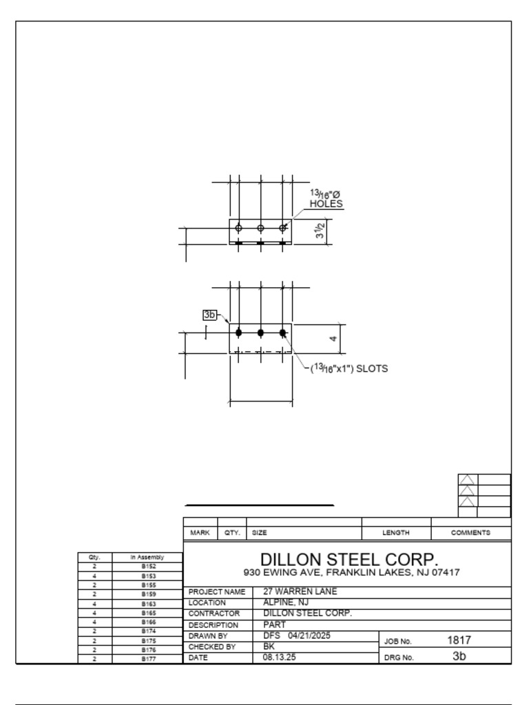 27 Warren Parts Per Conn Design 081325 | PDF