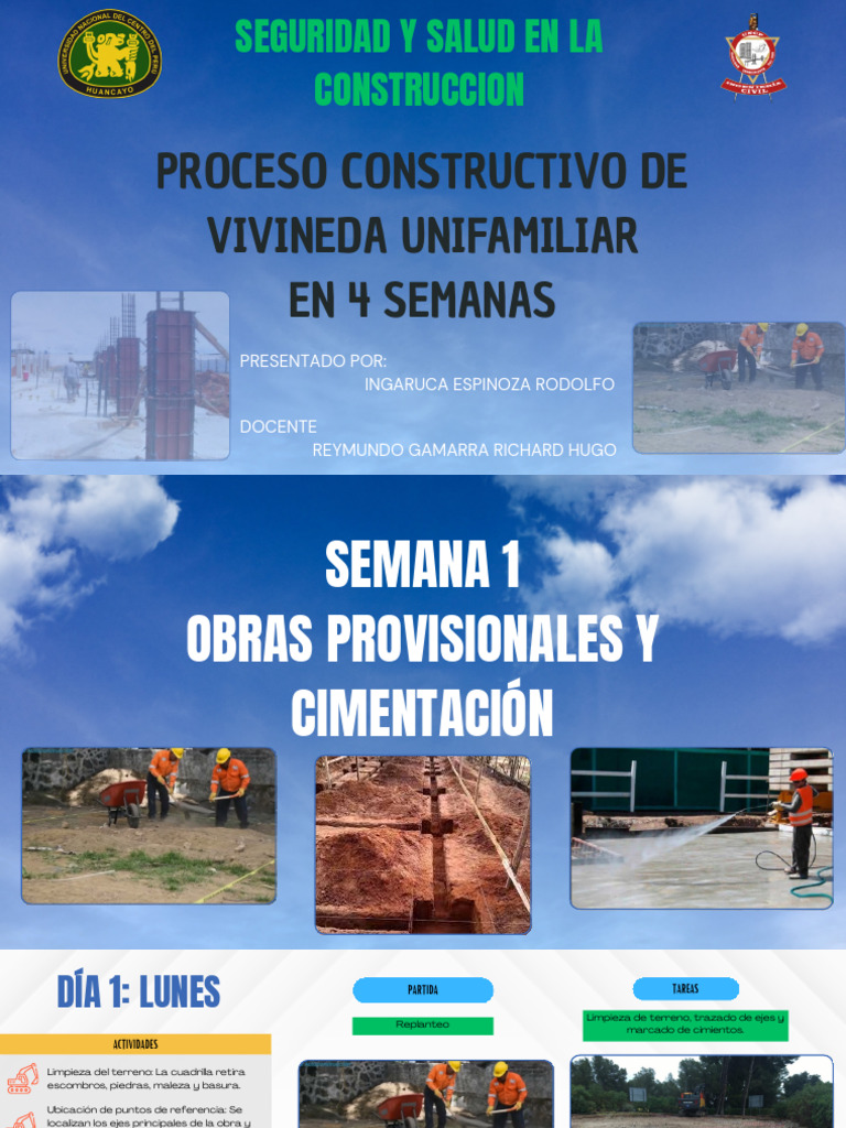 Syseet03 - Procesos Constructivo | PDF | Hormigón | Fundación (Ingeniería)