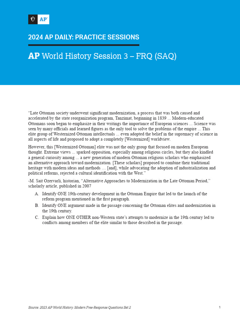 Ottoman Modernization and Elite Conflicts | PDF