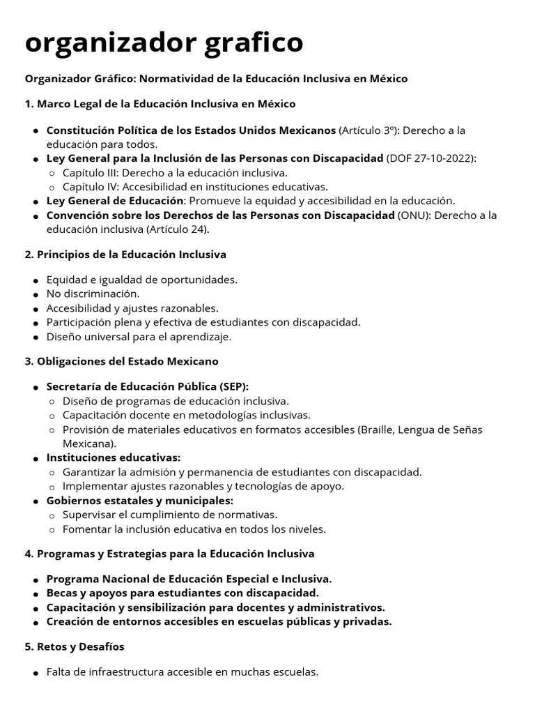 Organizador Grafico | PDF