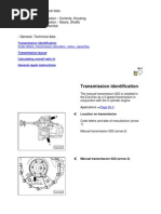 TL4 Gearbox Technical Manual | PDF | Manual Transmission | Clutch