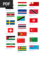 Daftar Bendera Negara Di Dunia | PDF