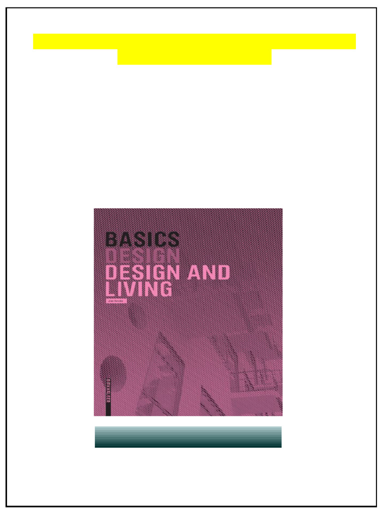 BASICS Design Design and Living 1st Edition Edition Jan Krebs available ...