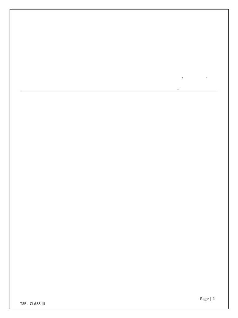 Class 3 Study Mat 24 | PDF | Planets | Earth