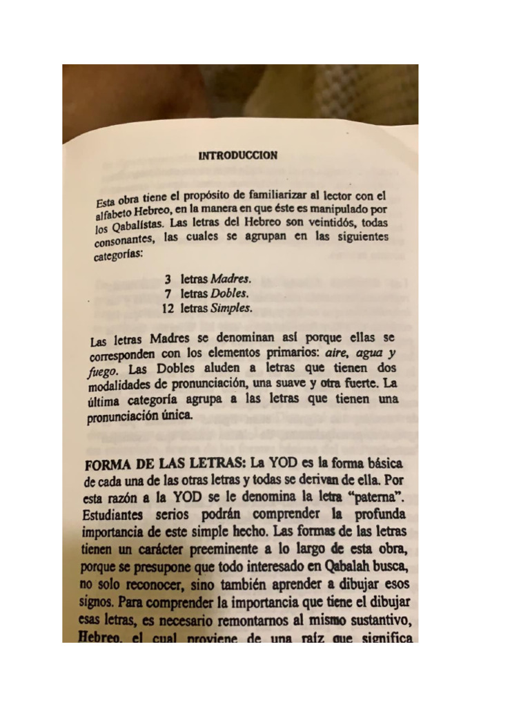 Letras Hebreas Con Simbologias Misticas | PDF