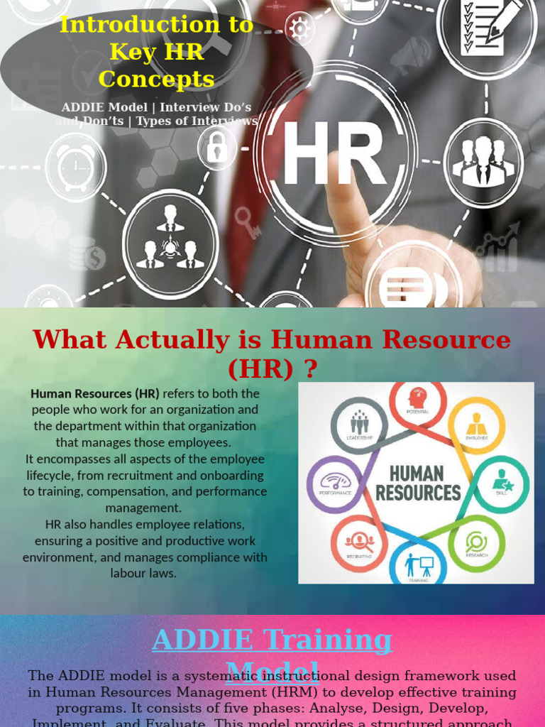 Essential HR Concepts and Interview Tips | PDF | Human Resource ...