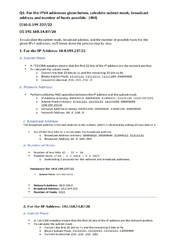 Subnetting-Example 250909 145658 | PDF