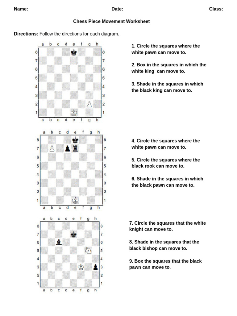 Follow The Directions For Each Diagram | PDF