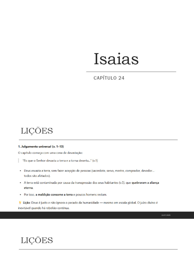 Isaias 24-26 | PDF